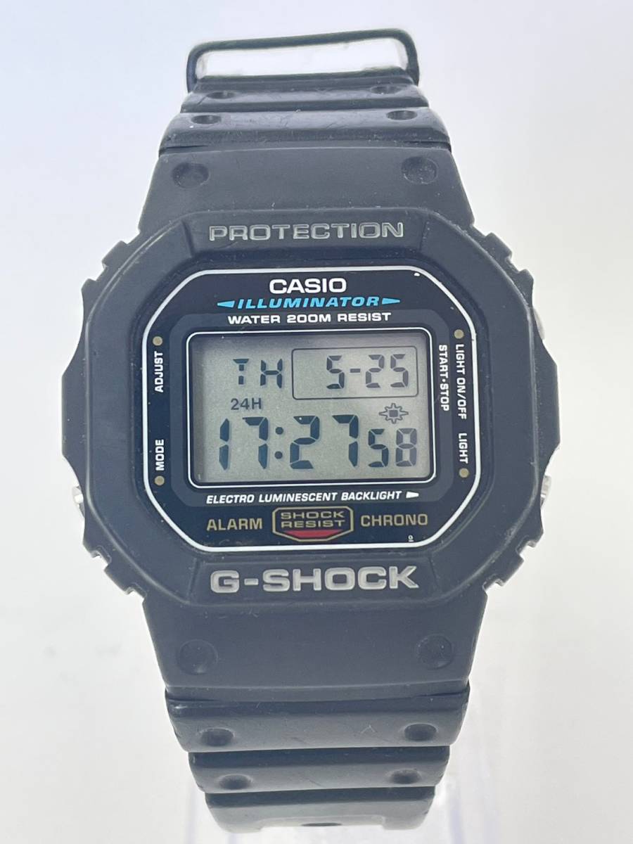 【傷や汚れあり】H419-K46-258 CASIO/カシオ G-SHOCK ジーショック デジタル DW-5600E PROTECTION ...