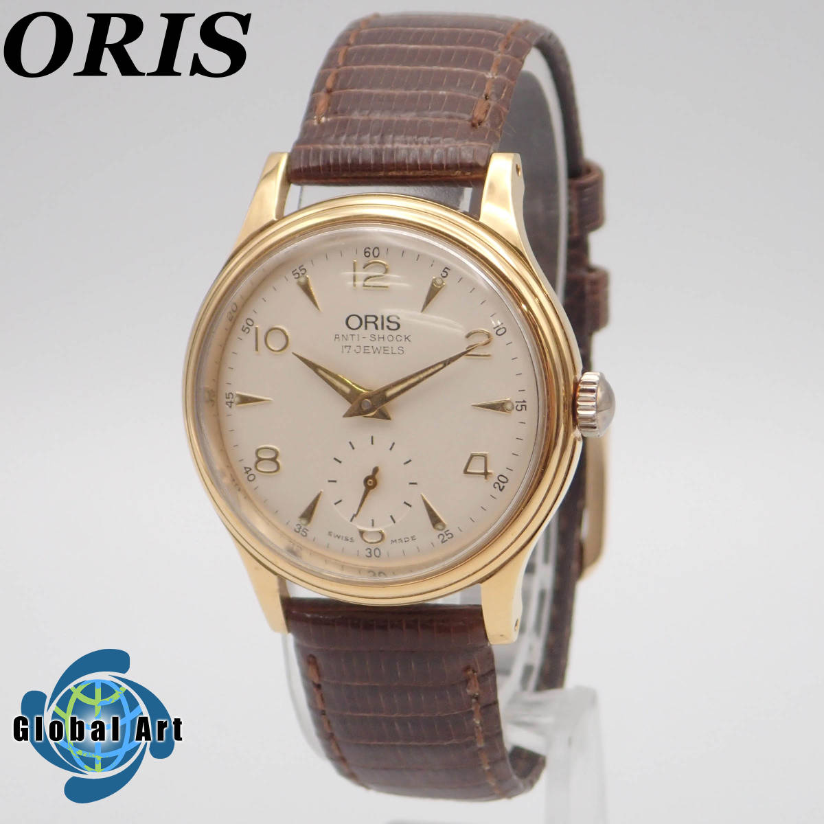 【傷や汚れあり】う06015/ORIS オリス/手巻き/メンズ腕時計/17石/スモセコ/文字盤 シルバー/7312の落札情報詳細 - ヤフオク ...