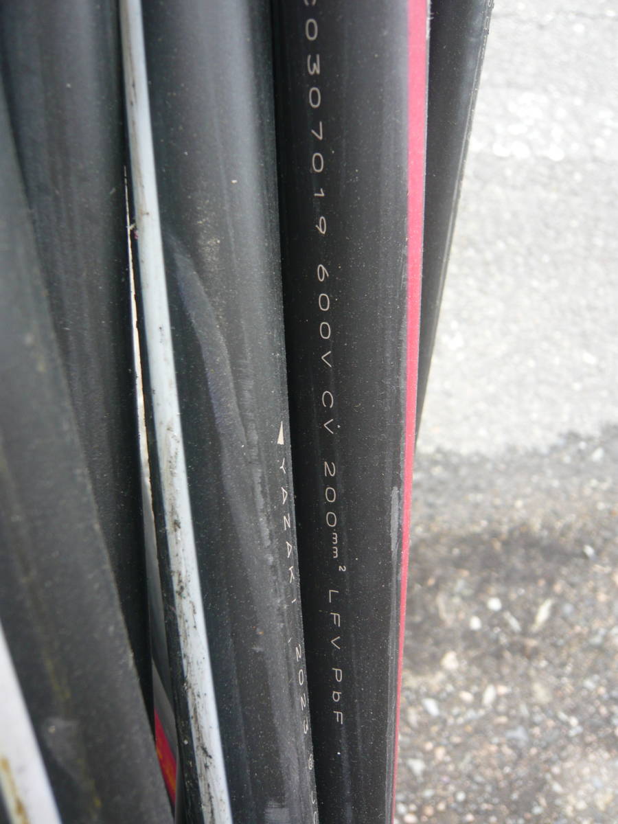 【未使用に近い】電線16m 600V CVT 200sq 取りに来て頂ける方の落札情報詳細 - ヤフオク落札価格検索 オークフリー