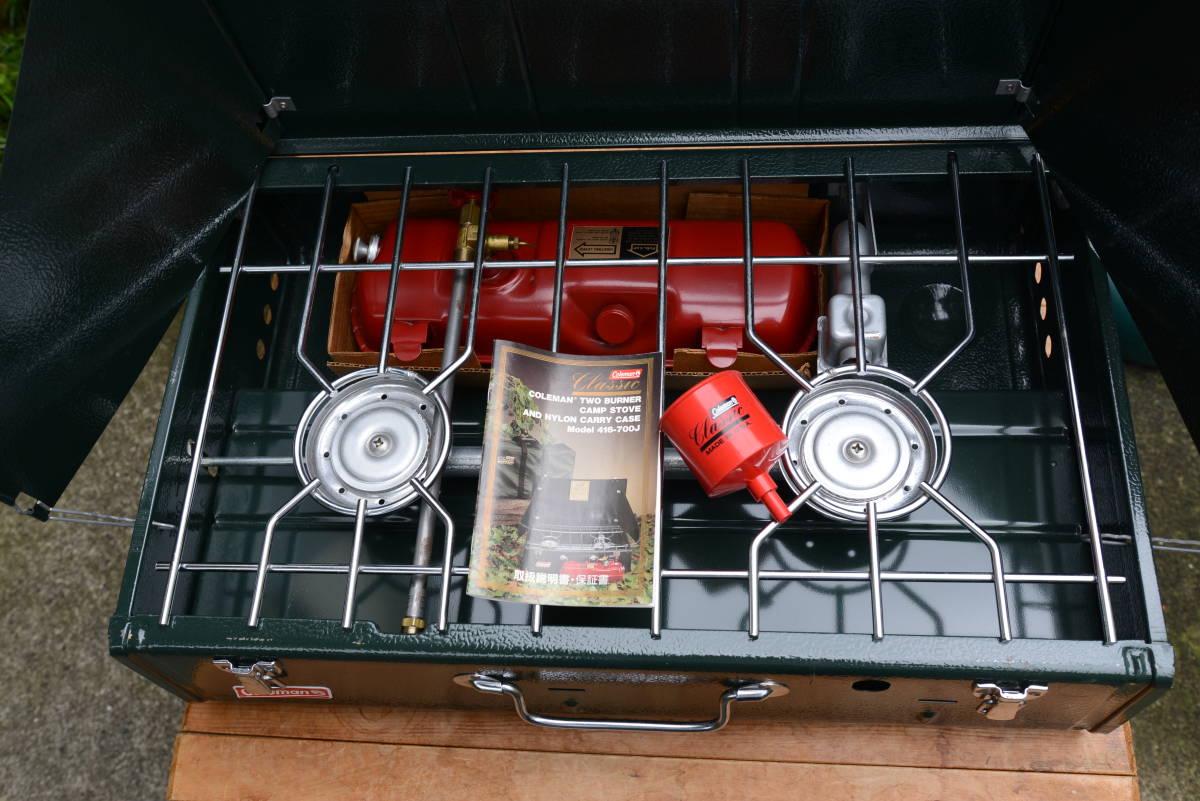 【未使用】★コールマン（Coleman）1993年10月製造 クラシック・ツーバーナー 416-700J（未使用、限定品、付属品完備）の落札 ...