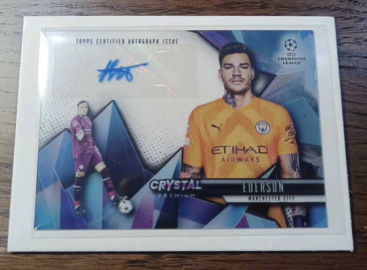【目立った傷や汚れなし】2022-23 Topps Crystal Ederson 直筆サインカード MANCHESTER CITY UEFAの落札情報詳細 - ヤフオク落札価格検索 オークフリー