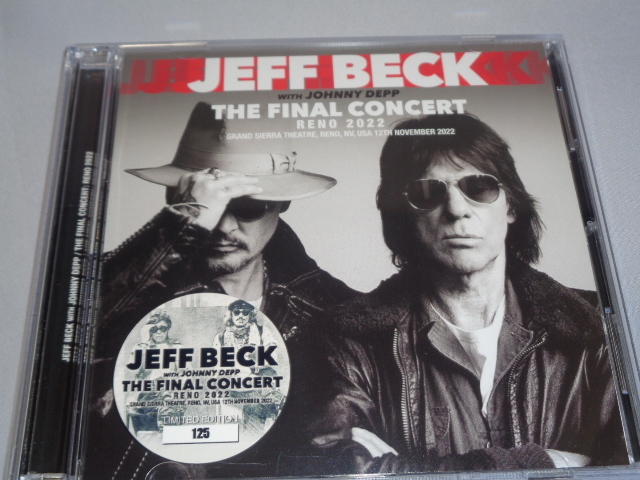 【やや傷や汚れあり】JEFF BECK/FINAL CONCERT RENO 2022 2CDの落札情報詳細 - ヤフオク落札価格検索 オークフリー