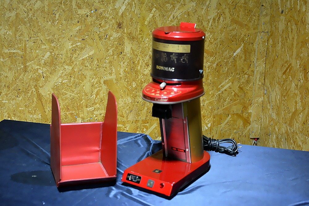 【目立った傷や汚れなし】★ボンマック BONMAC BM-550 ラッキーコーヒーマシン 電動コーヒーミル コーヒーカッター グラインダー 100V★の落札情報詳細 - Yahoo ...