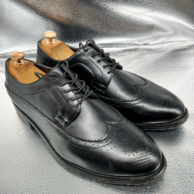 【目立った傷や汚れなし】★SIMPLE BEAUTY BASIC★ウイングチップ/26.0cm/メンズシューズ/カジュアルシューズ/ビジネスシューズ/黒の落札情報詳細 - ヤフオク落札価格検索 ...