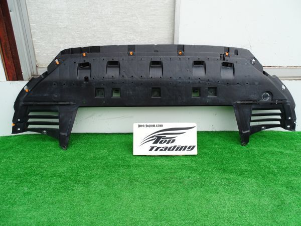 【傷や汚れあり】L0117vc シトロエン純正 ベルランゴ K9 フロントバンパー アンダーカバー デフレクタープロテクター ...