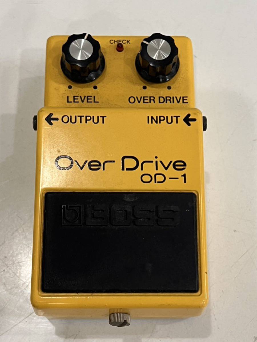 【やや傷や汚れあり】希少 動作品 BOSS ボス OD-2 TURBO Over Drive ターボ オーバードライブ 日本製 1985年 ...