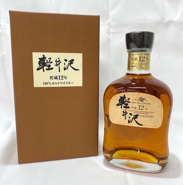 【傷や汚れあり】(東京都配送限定)《未開栓》メルシャン ウイスキー 軽井沢 貯蔵12年 Mercian MALT WHISKY ...