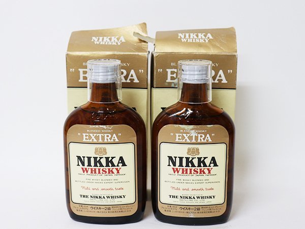 【目立った傷や汚れなし】大阪府内限定発送／1円～★ニッカ ウイスキー エクストラ NIKKA *2本セット *ミニボトル[度数:37% 内容量:180ml]の落札情報詳細 - ヤフオク落札価格 ...