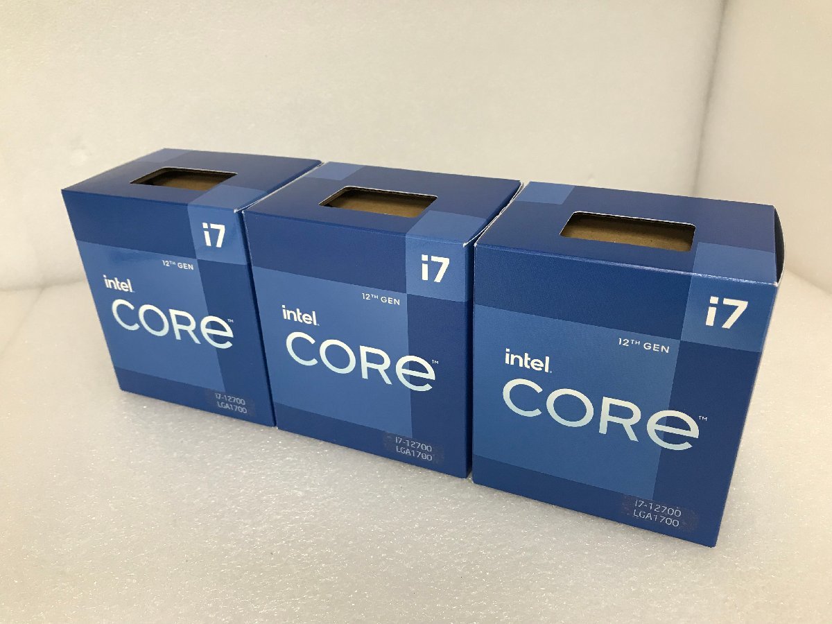 【未使用】[パソコン] 【3個セット】中古未使用美品 CPUクーラー Intel Core i7-12700向け純正CPUクーラー ...