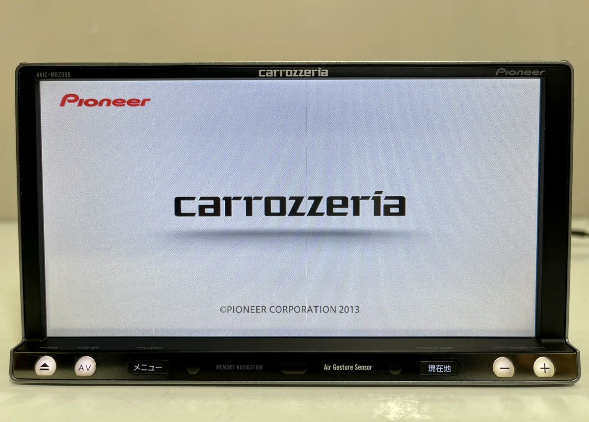 【目立った傷や汚れなし】カロッツェリア Carrozzeria メモリーナビ 楽ナビAVIC-MRZ099 フルセグTV/DVD/CD/SD/MSV/Bluetooth/USB/iPod ...