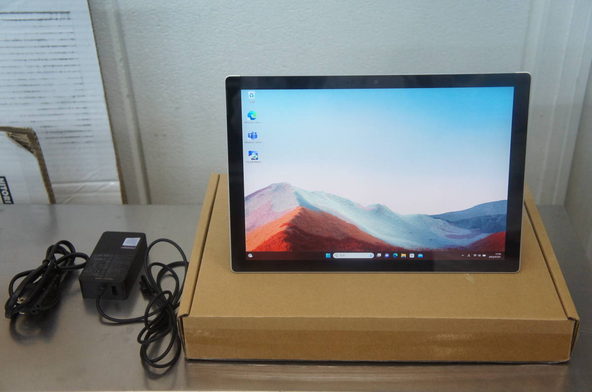 【目立った傷や汚れなし】中古 Win11 Microsoft Surface Pro 7+ 1N9-00013 12.3インチ 2736×1824 /Core i5 1135G7／8GB ...