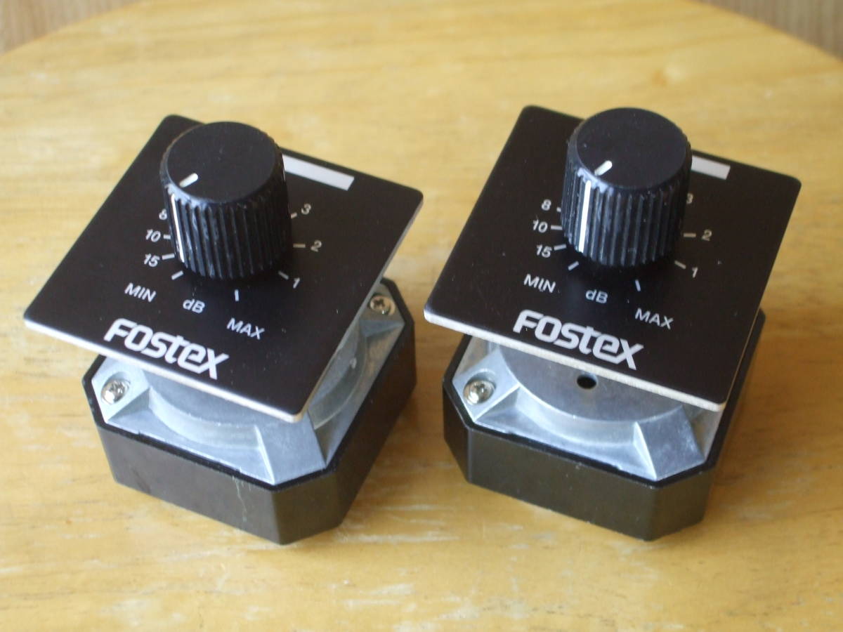 【傷や汚れあり】FOSTEX R80B アッテネーター 2個セット 中古 AT-50Hの落札情報詳細 - ヤフオク落札価格検索 オークフリー