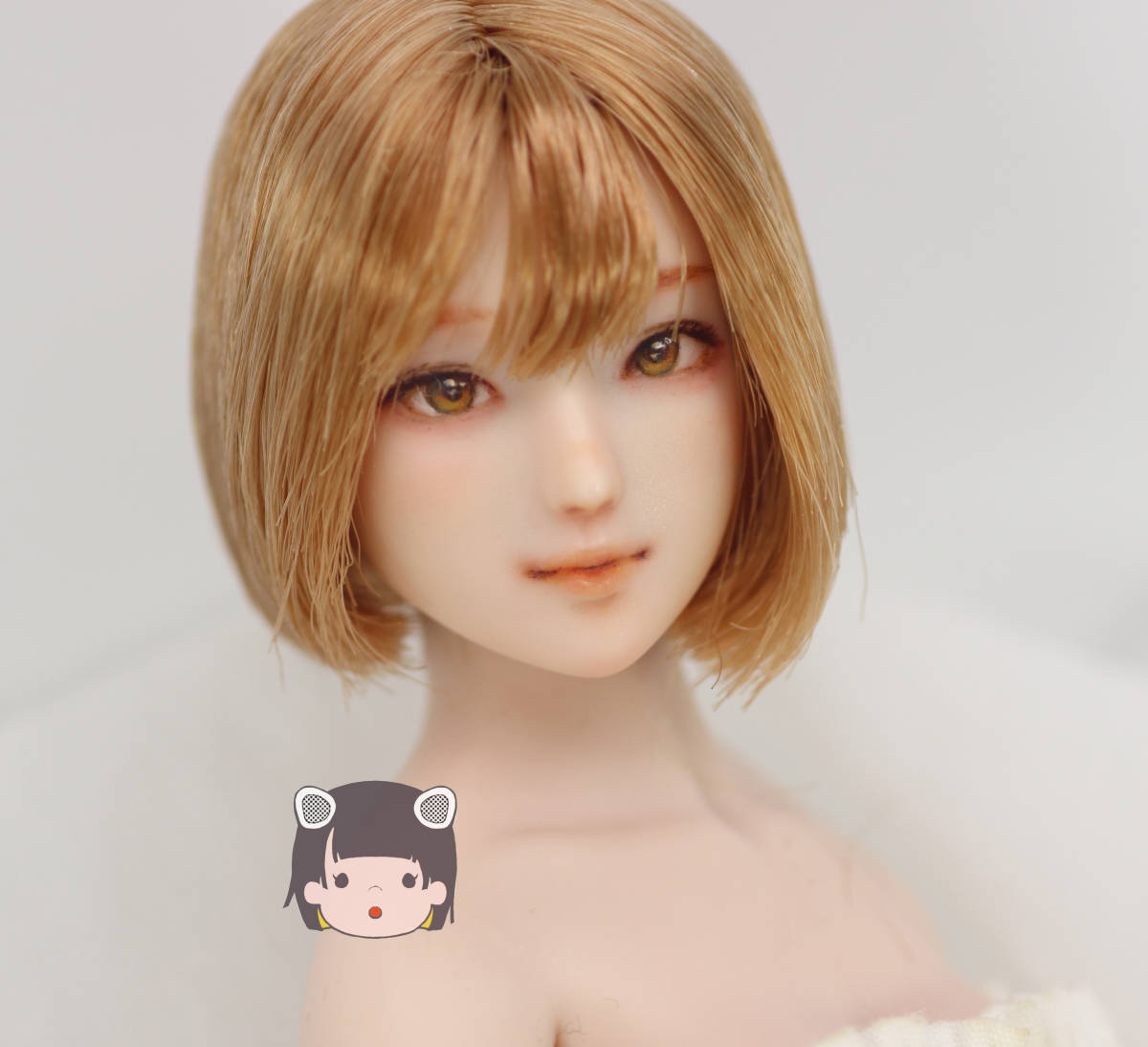 【未使用】[かすみこ] 1/6 オビツ27 カスタムヘッド ドールヘッド 27-01 (ナチュラル/シャイニングブラウン)bの落札情報詳細 ...