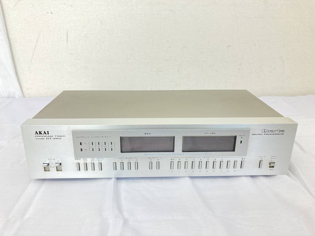 【傷や汚れあり】お250 通電OK AKAI RT-100 AUDIO TIMER アカイ オーディオタイマーの落札情報詳細 - ヤフオク落札 ...