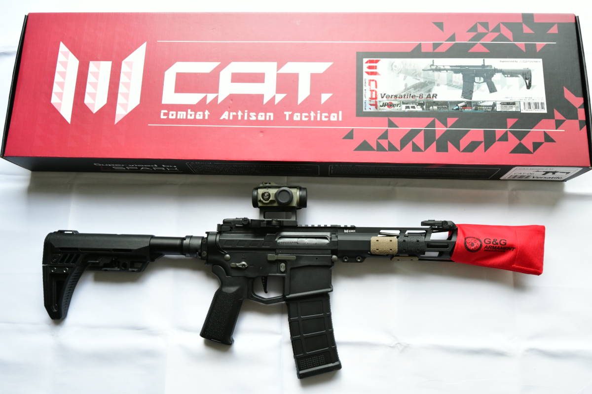【目立った傷や汚れなし】新品同様 CAT電動ガンVersatile 8AR ドットサイト付の落札情報詳細 - Yahoo!オークション落札価格 ...