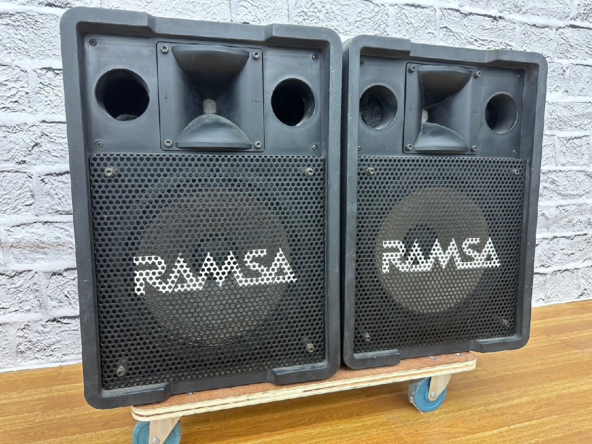 【傷や汚れあり】 t1245 現状品★RAMSA ラムサ WS-A200 モニタースピーカーペア⑤ 【2個口発送】の落札情報詳細 - ヤフオク ...