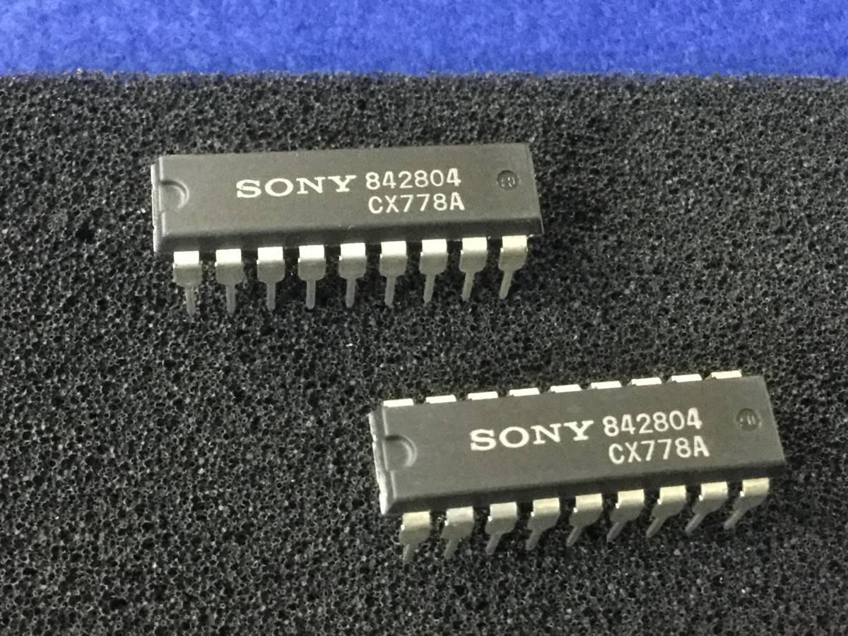 【未使用】CX778A 【即決即送】 ソニー IC FM PLL同調制御 ST-S555ES ST-V5 [193TyK/180656M ...