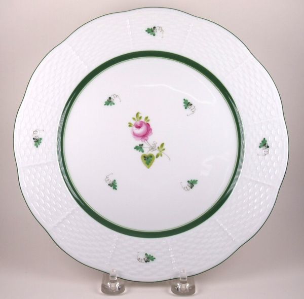 【目立った傷や汚れなし】Herend ヘレンド ウィーンのバラ プレート 23cm ディナープレート ウィーンの薔薇 人気シリーズ ハンガリー HR-WR-3の落札情報詳細 - Yahoo ...