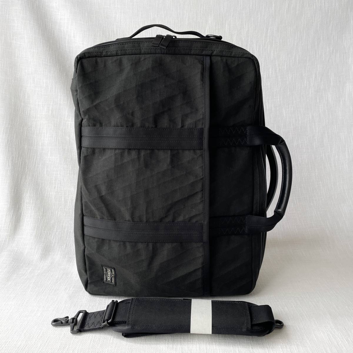 【やや傷や汚れあり】 1円〜 PORTER ポーター ハイブリッド 3way ブリーフ ビジネスバッグ リュック 防水 通勤 仕事 A4/PC収納 ブラック 黒 737-17800の落札情報 ...