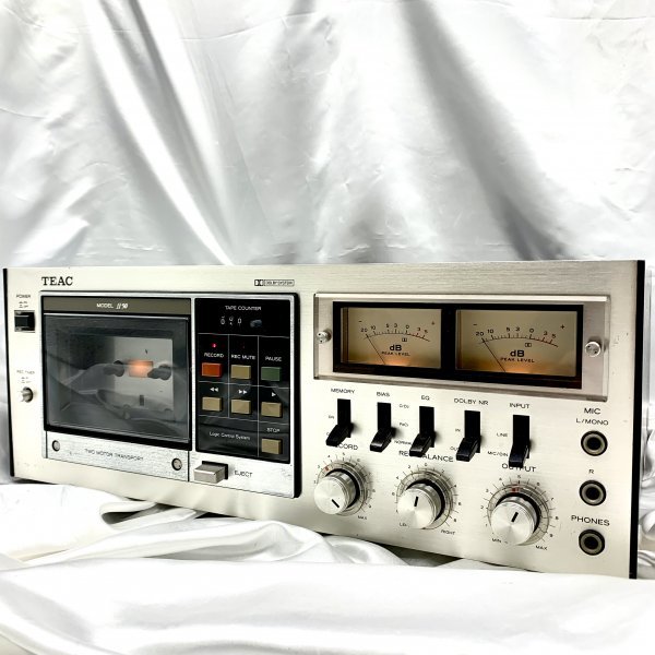 【目立った傷や汚れなし】1円 TEAC ff-50 ステレオ カセット デッキ 音響 通電確認 ビンテージ 昭和 レトロ 902の落札情報詳細 ...