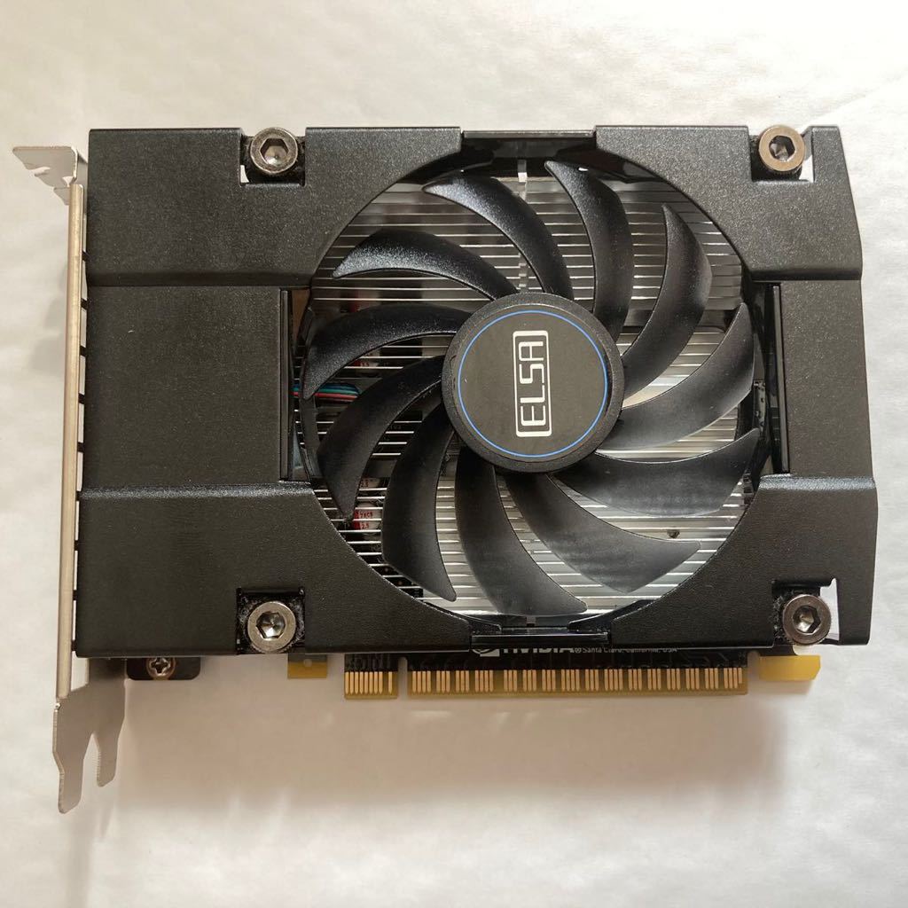 【目立った傷や汚れなし】ELSA GeForce GTX 1050 Ti 4GB S.A.C(GD1050-4GERST)の落札情報詳細 - ヤフオク落札価格検索 オークフリー
