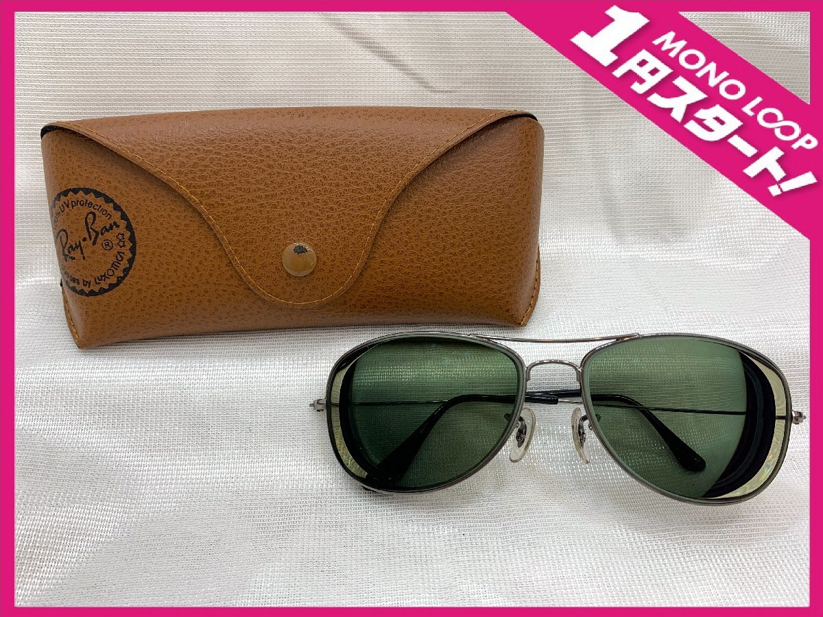 【やや傷や汚れあり】【6YH明07042D】★1円スタート★Ray-Ban★レイバン★Cockpit★コックピット★RB3362★59 14 ...