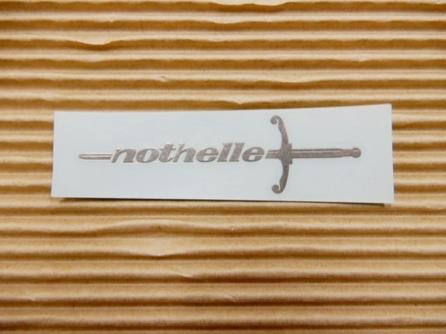 【未使用】送料無料！Nothelle ノーテレ エンブレム ステッカー L 新品・正規品！の落札情報詳細 - ヤフオク落札価格検索 オークフリー