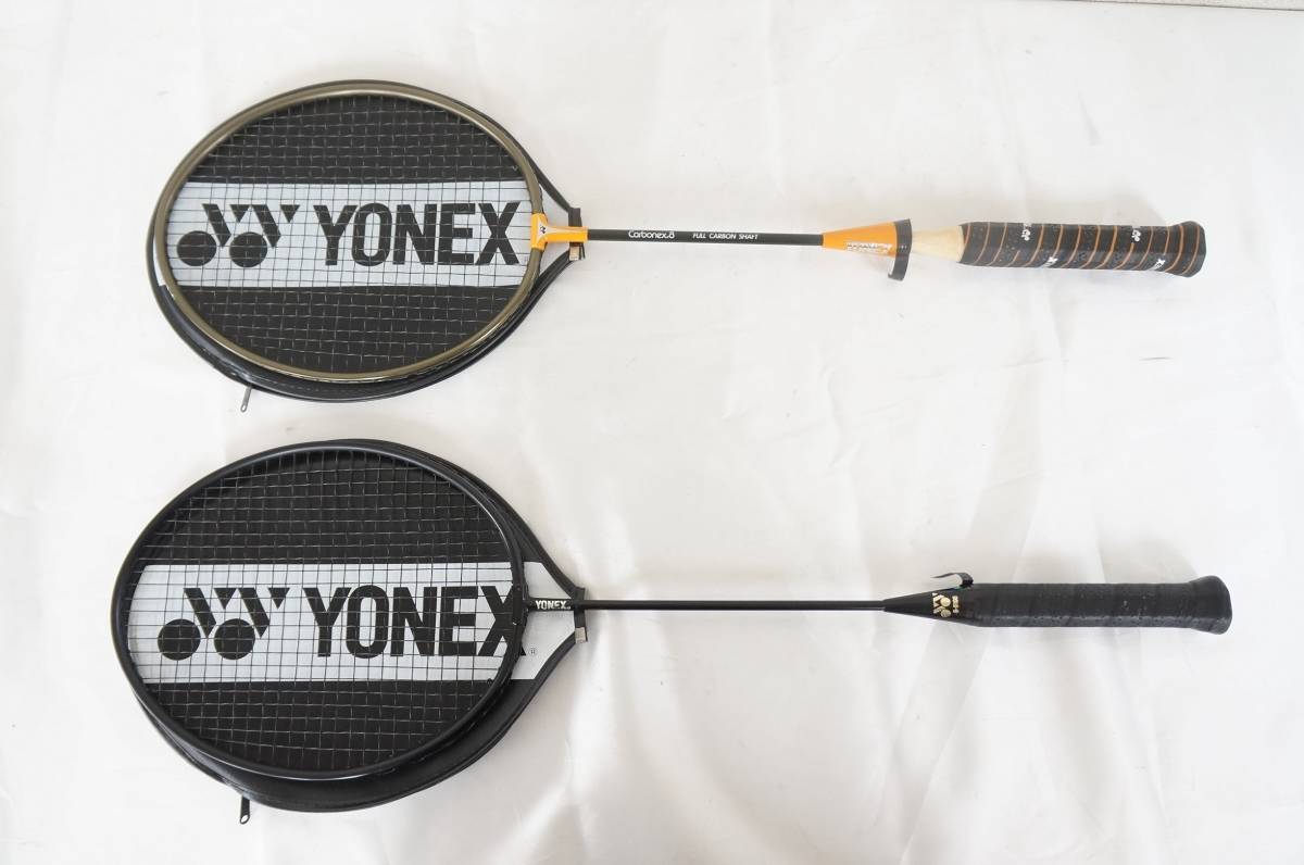 【傷や汚れあり】YONEX ヨネックス BLACKEN B-8100 Carbonex8 B-8500 バドミントン ラケット 2点セット 4509141041の落札情報詳細 - ヤフオク落札 ...