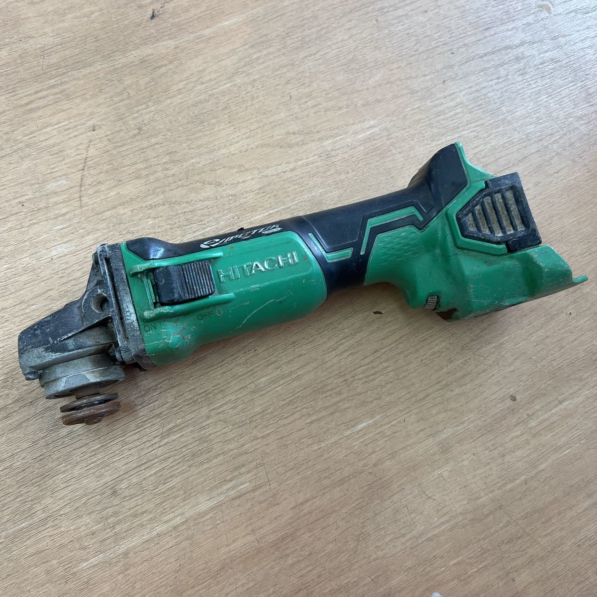 【傷や汚れあり】HITACHI 日立 100mm コードレスディスクグラインダ G18DBVL 18Vの落札情報詳細 - ヤフオク落札価格検索 オークフリー