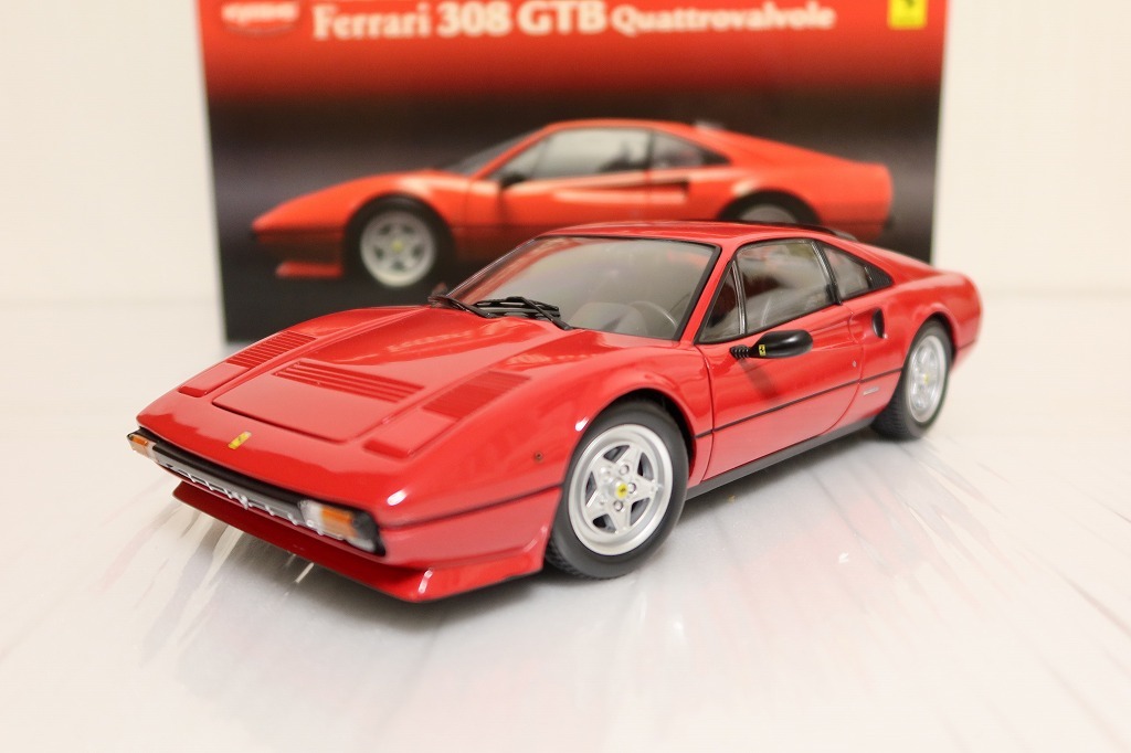 【目立った傷や汚れなし】1/18 京商 フェラーリ 308 GTB クワトロバルボーレ 赤 KYOSHO Ferrari 308 GTB Quattrovalvole Redの落札情報詳細 ...