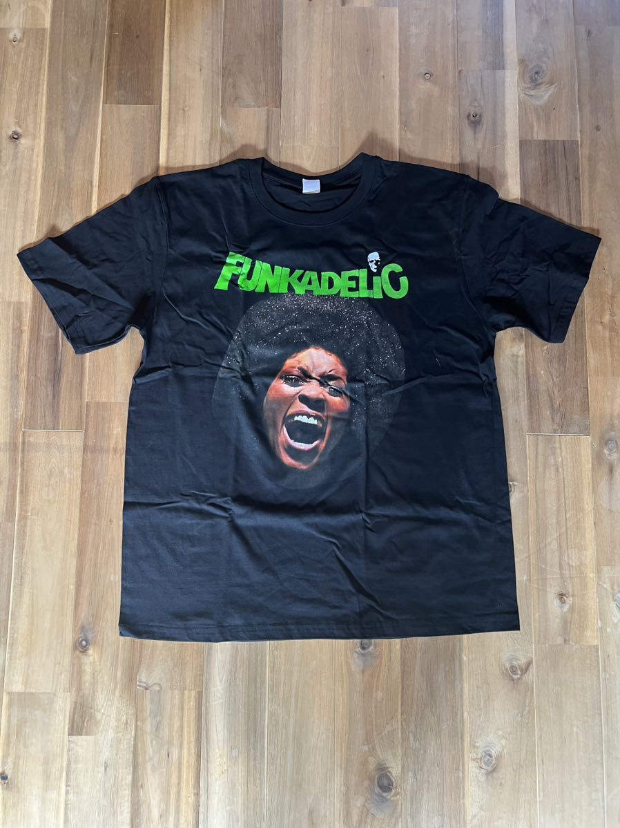 【未使用】Funkadelic Tシャツ L 新品 ファンカデリック P-FUNK Parliament パーラメントblack t ...
