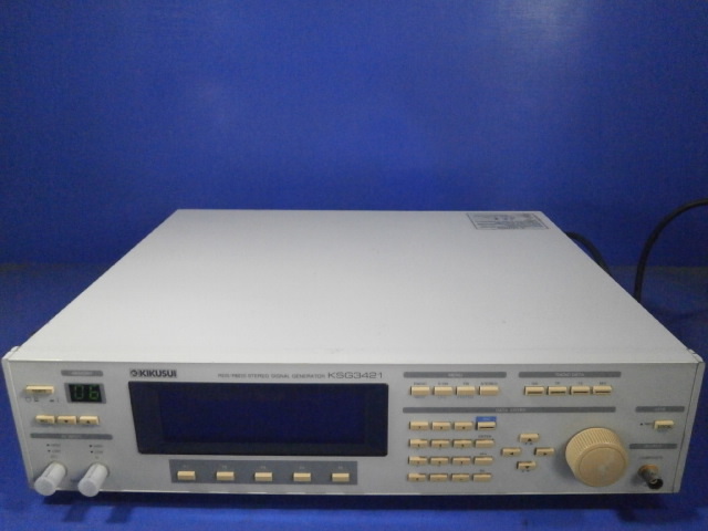 【やや傷や汚れあり】KIKUSUI KSG3421 RDS/RBDS STEREO SIGNAL GENERATORの落札情報詳細 ...