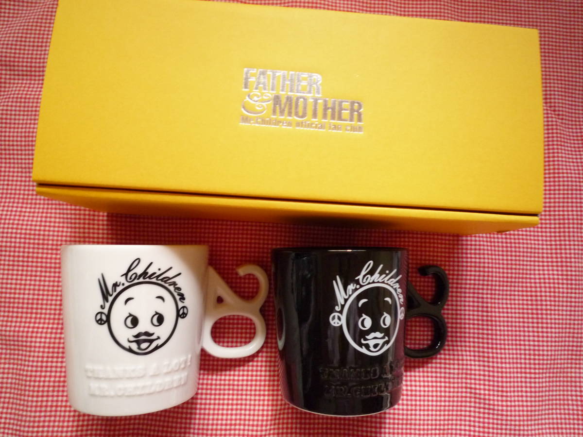 【未使用】Mr.Children Official Fan Club FATHER&MOTHER コーヒーカップの落札情報詳細 - ヤフオク ...