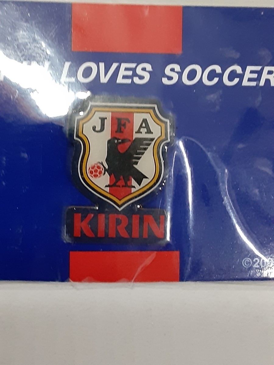 【目立った傷や汚れなし】JFA 日本サッカー協会 日本代表 エンブレム KIRIN ピンバッジ ②の落札情報詳細 - ヤフオク落札価格検索 オークフリー