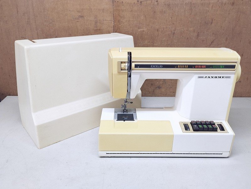 【傷や汚れあり】JANOME ジャノメ ミシン EXCEL エクセル20 MODEL 627 ジャンク2の落札情報詳細 - ヤフオク落札価格 ...