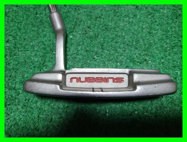 【傷や汚れあり】♪TaylorMade テーラーメイド NUBBINS B1s ナビンズ パター 34インチ 純正スチールシャフト 中古品♪ ...