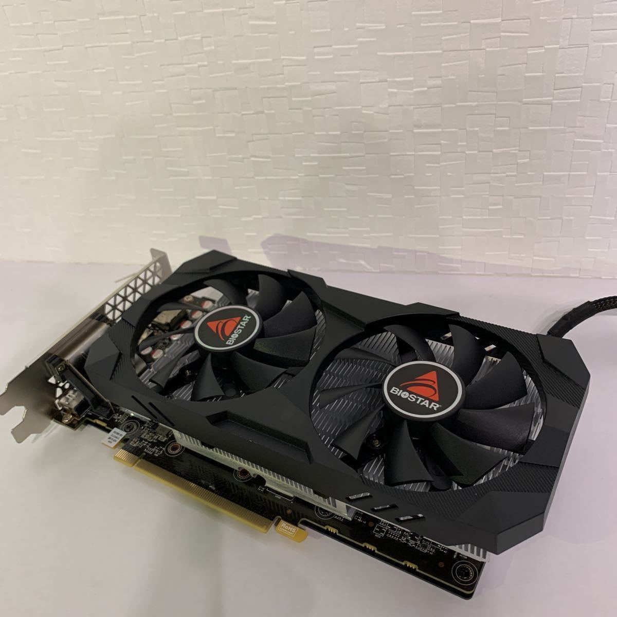 【未使用】【未使用】BIOSTAR AMD Radeon RX580 8GB 2048SP 256bit DDR5 VA5815RV82 ...
