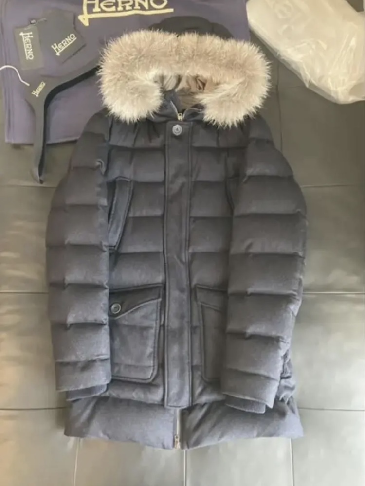 【目立った傷や汚れなし】最強のダウンジャケット HERNO ヘルノ FOX カシミア シルク ダウン サイズ44 ネイビー 紺の落札情報詳細 - Yahoo!オークション落札価格検索 オークフリー