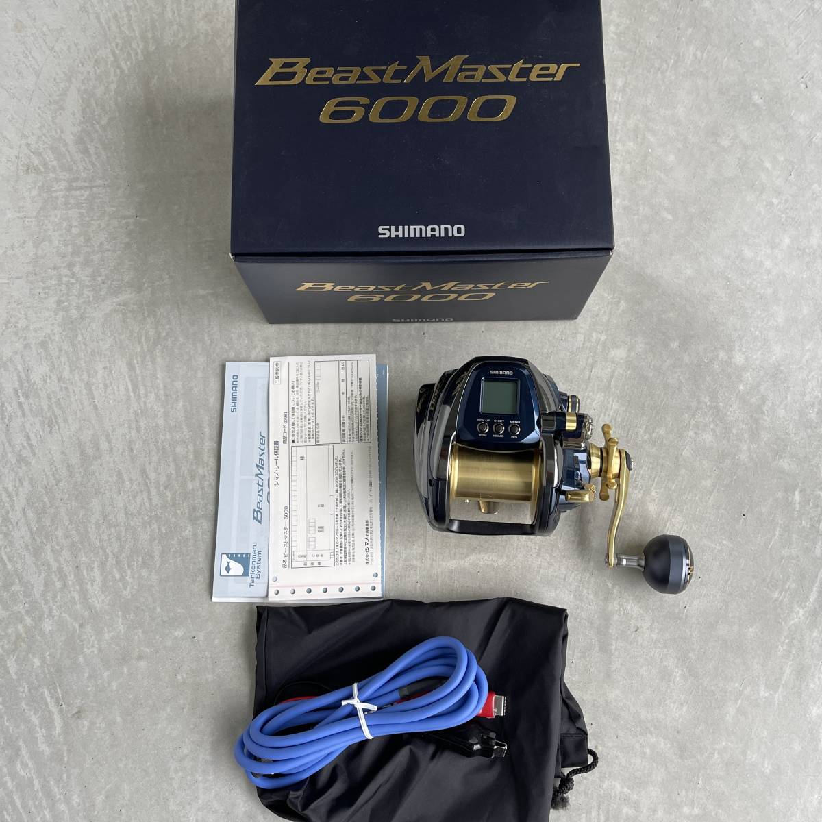 【目立った傷や汚れなし】【5時間使用のみ】1円〜シマノ19ビーストマスター6000 simano beast master 6000 大型電動 ...