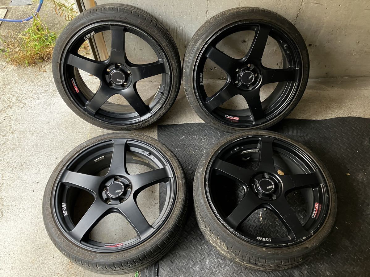 【傷や汚れあり】SSR GTV01 18インチ 7.5j 48 5穴 PCD100 86 BRZ プリウスの落札情報詳細 - ヤフオク落札価格検索 オークフリー