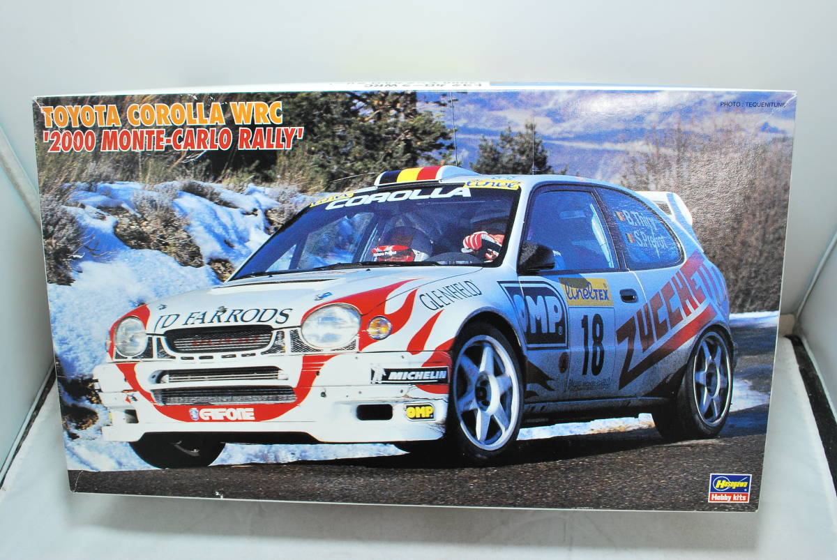 【未使用】 希少！未開封 ハセガワ 1/24 トヨタ カローラ WRC 2000 モンテカルロ ラリー の落札情報詳細 - Yahoo ...