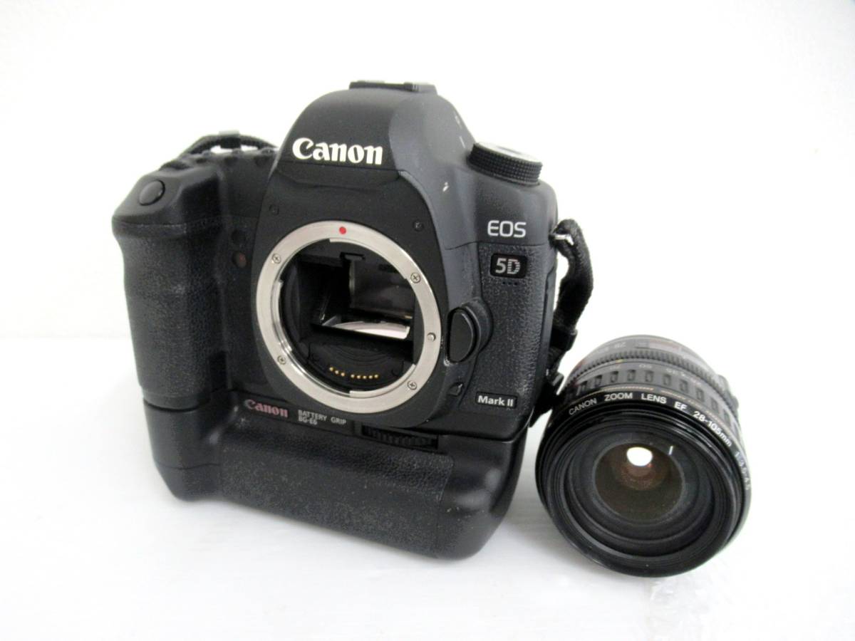 【やや傷や汚れあり】【Canon/キヤノン】酉②66//EOS 5D Mark ⅱ BG-E6付き/EF 28-105mm 1:3.5-4.5付き 防湿庫保管品の落札情報詳細 - Yahoo ...