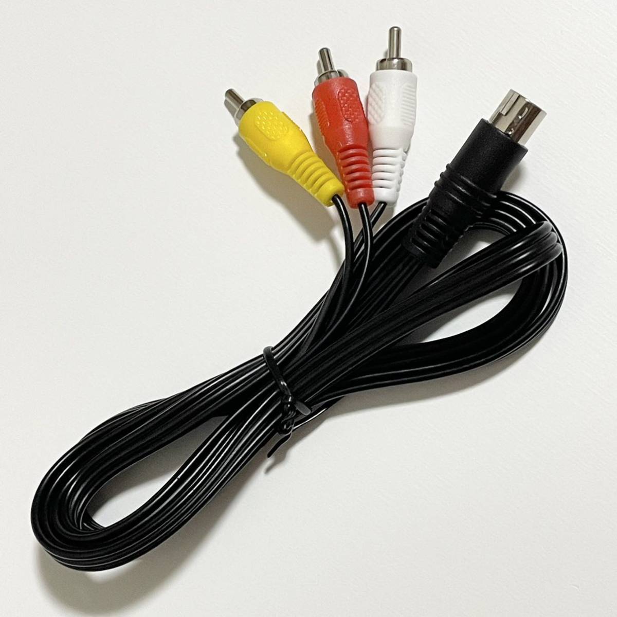 【未使用】新品未使用 セガサターン用avケーブル 互換品 映像ケーブル Rca コンポジット Sega Saturn Ss の落札情報詳細