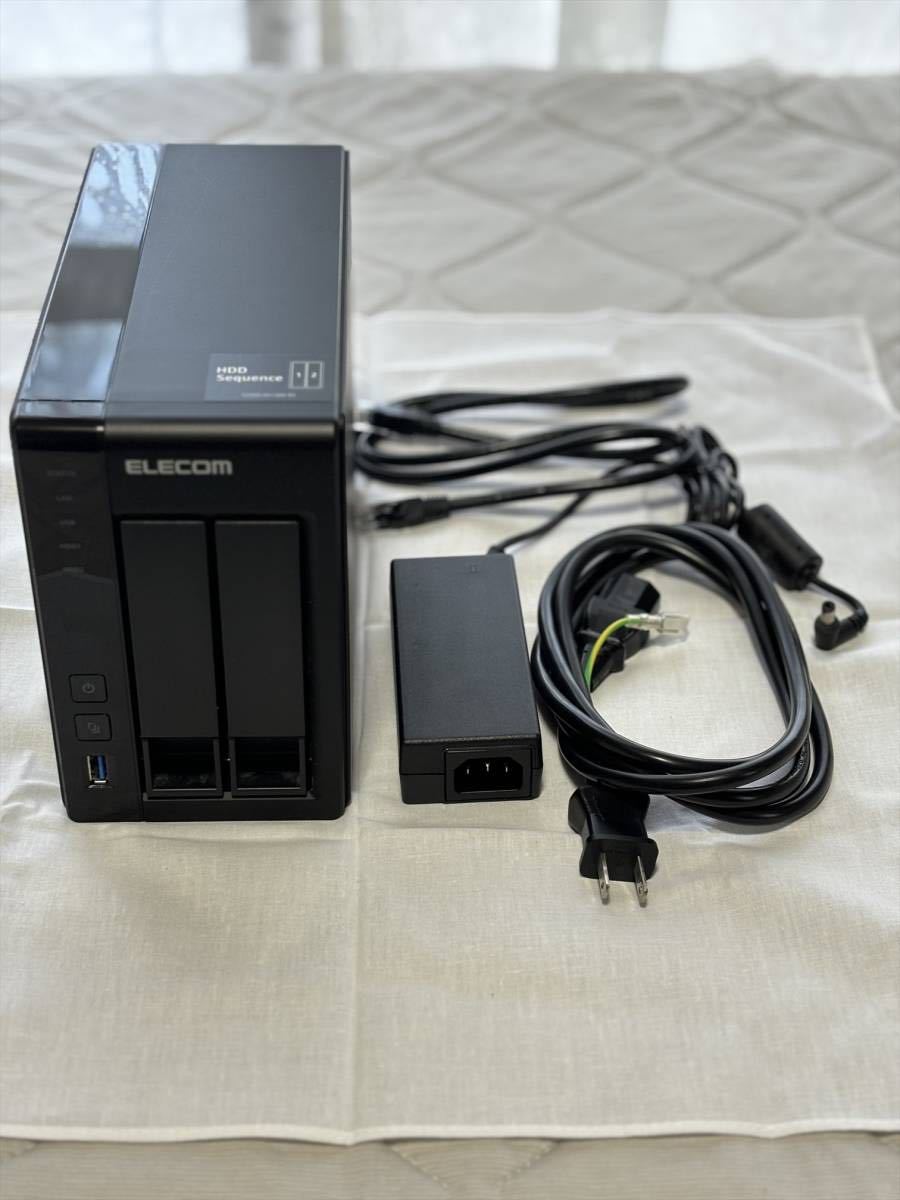 【目立った傷や汚れなし】yb274/ELECOM 2ベイLinux搭載NAS NSB-5A4T2BL(HDD 2TB×2台)/AC欠品の落札情報詳細 - ヤフオク落札価格検索 オークフリー