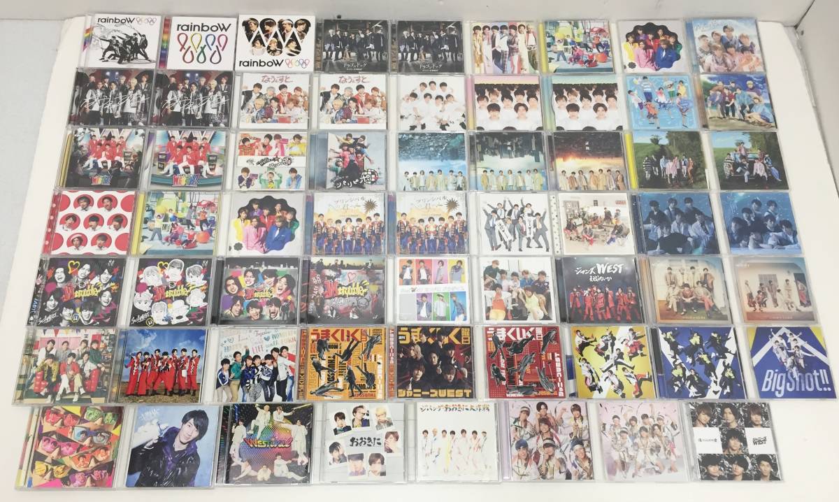【やや傷や汚れあり】0155021G★ WEST. ジャニーズWEST CD アルバム まとめ売り ええじゃないか Big Shot ...