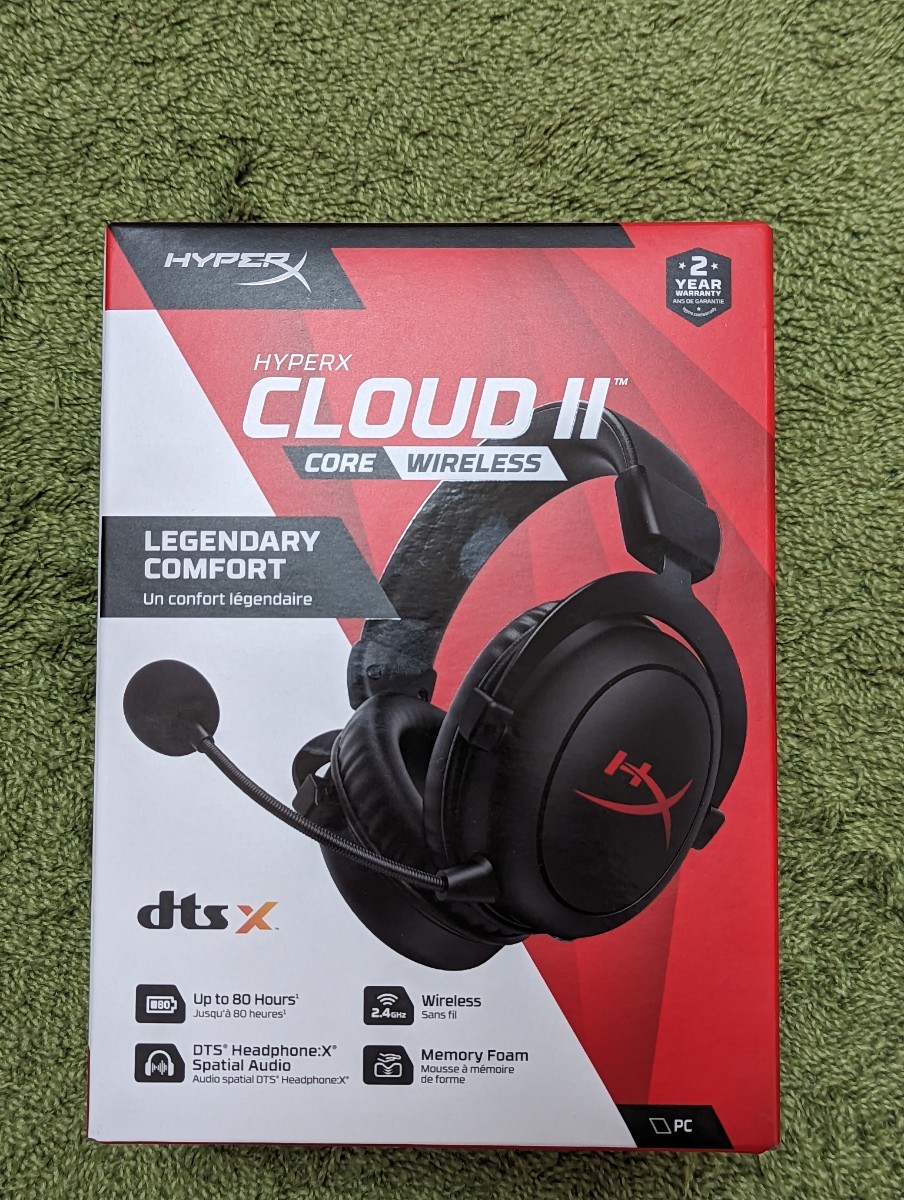 【未使用】HyperX Cloud Ⅱ CORE WIRELESS ゲーミングヘッドセットの落札情報詳細 - Yahoo!オークション落札価格検索 オークフリー