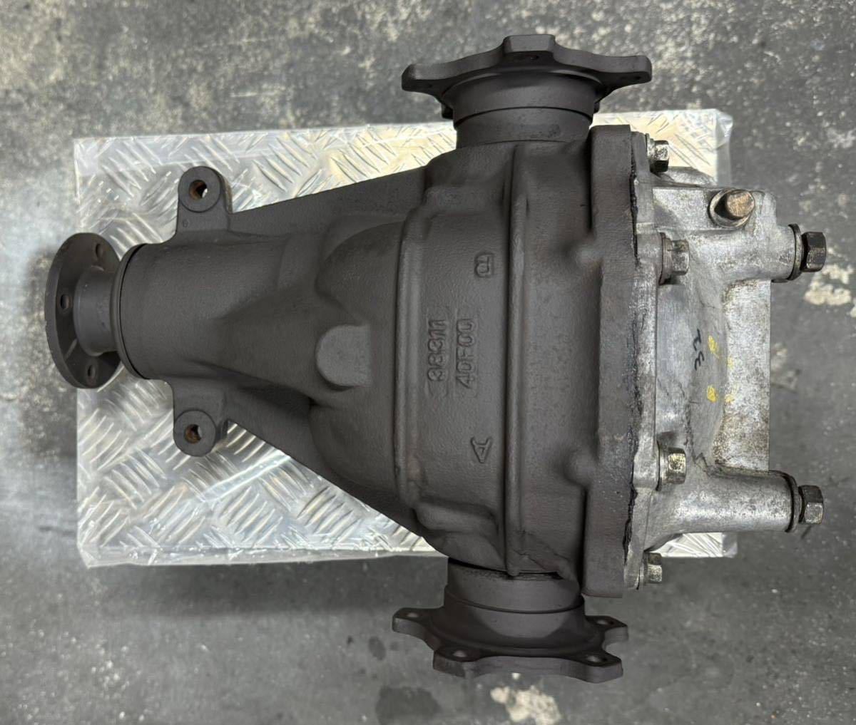 【やや傷や汚れあり】3000km走行★R32 S13 S14 S15 C33 C34 A31 ニスモ 機械式 LSD 2way ファイナル4.1 49:12 R200 デフ 日産 サイド ...