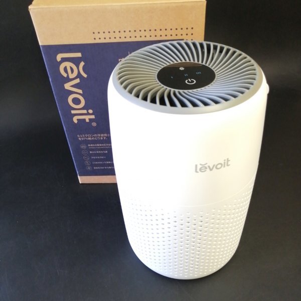 【やや傷や汚れあり】Levoit 空気清浄機 ホワイト レボイト LAP-C161-WJP アロマ対応 Core Mini 卓上 小型 軽量 節電 静音 12畳 【USED品】 02 ...