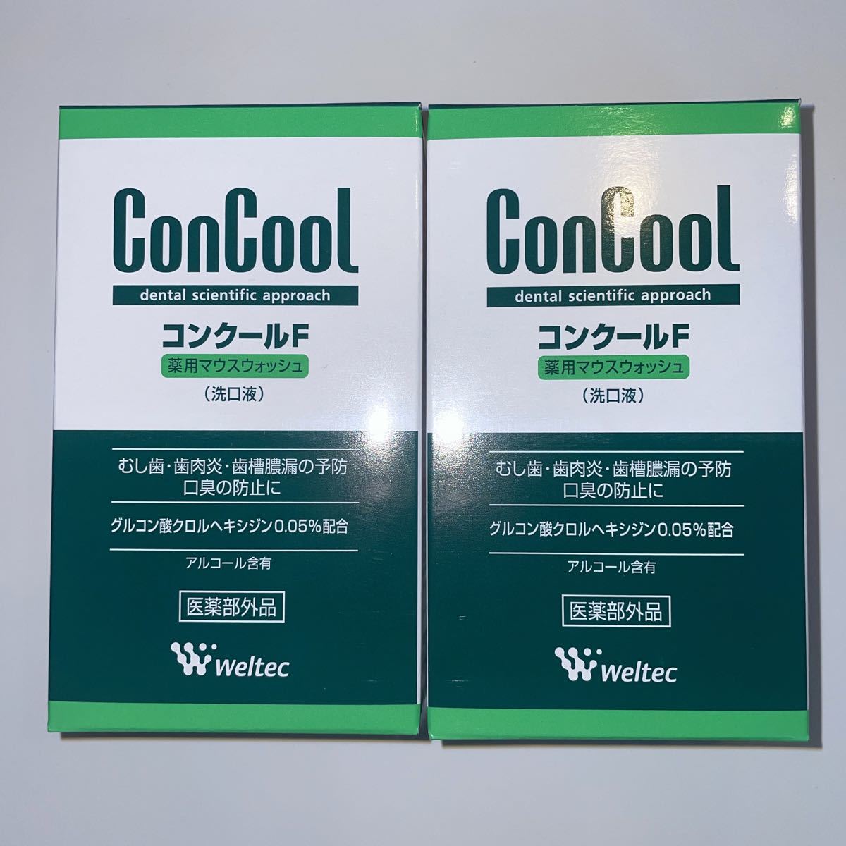 【未使用】ConCool コンクールF 薬用マウスウォッシュ 100ml×2個セット weltecの落札情報詳細 - ヤフオク落札価格検索 オークフリー