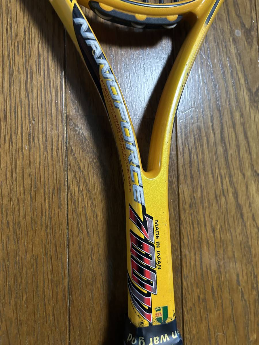 【傷や汚れあり】テニス 軟式用ラケット ヨネックス 軟式テニスラケット YONEX ヨネックス NANOFORCE 700V 日本製の落札情報詳細 - Yahoo!オークション落札価格検索 ...